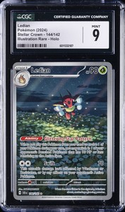 Ledian 2024 Scarlet & Violet: Stellar Crown #144/142 Illustration Rare ...