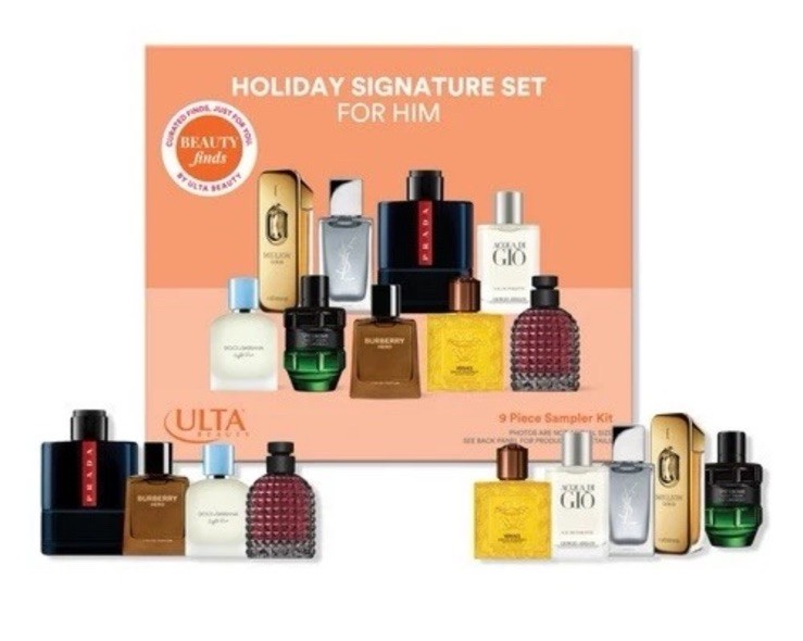 NEW! ULTA Mens MINI Cologne Holiday 2025 Fragrance Signature Set For ...