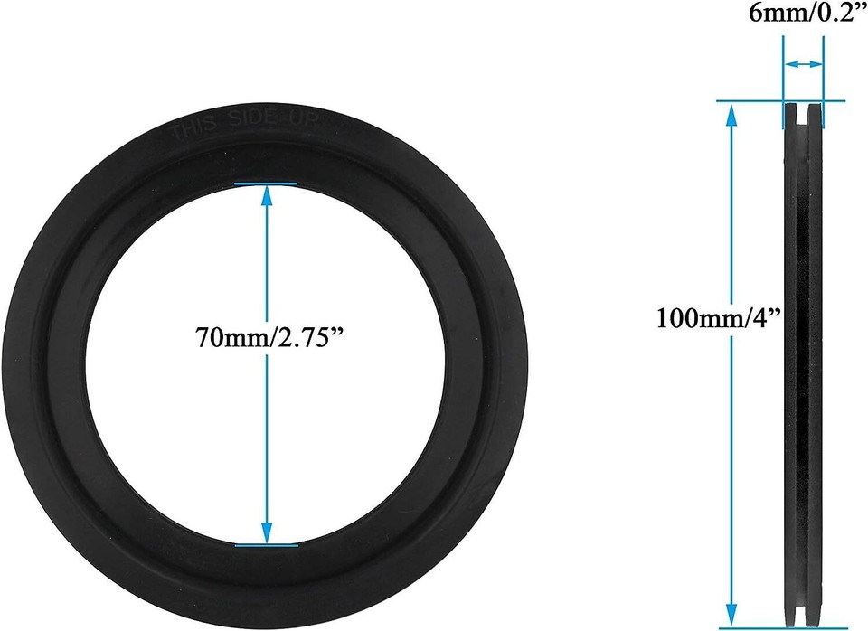 2PCS Replacement Toilet Flush Ball Seal For Dometic 300 310 320 RV ...