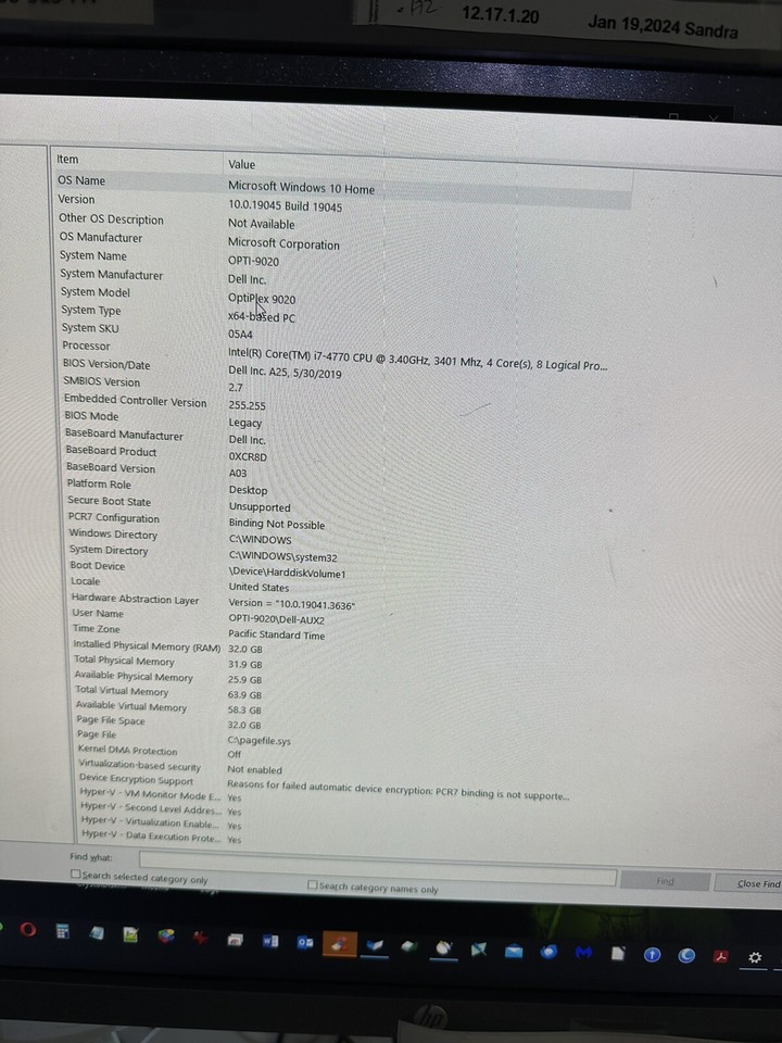Dell Desktop Computer PC 9020 Quad Core i7-4770 32GB RAM 500GB Win10 | eBay