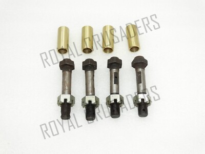 FRONT & REAR LEAF SPRING PIVOT EYE BOLTS & BUSH 41-58 MB GPW FOR WILLYS ...