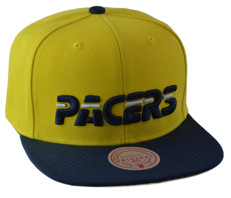 Indiana Pacers NBA Team DNA 2 Tone Men's Snapback Hat by Mitchell ...