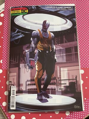 LAZARUS PLANET OMEGA CYBORG BLACK HISTORY MONTH EDWIN GALMON VARIANT ...