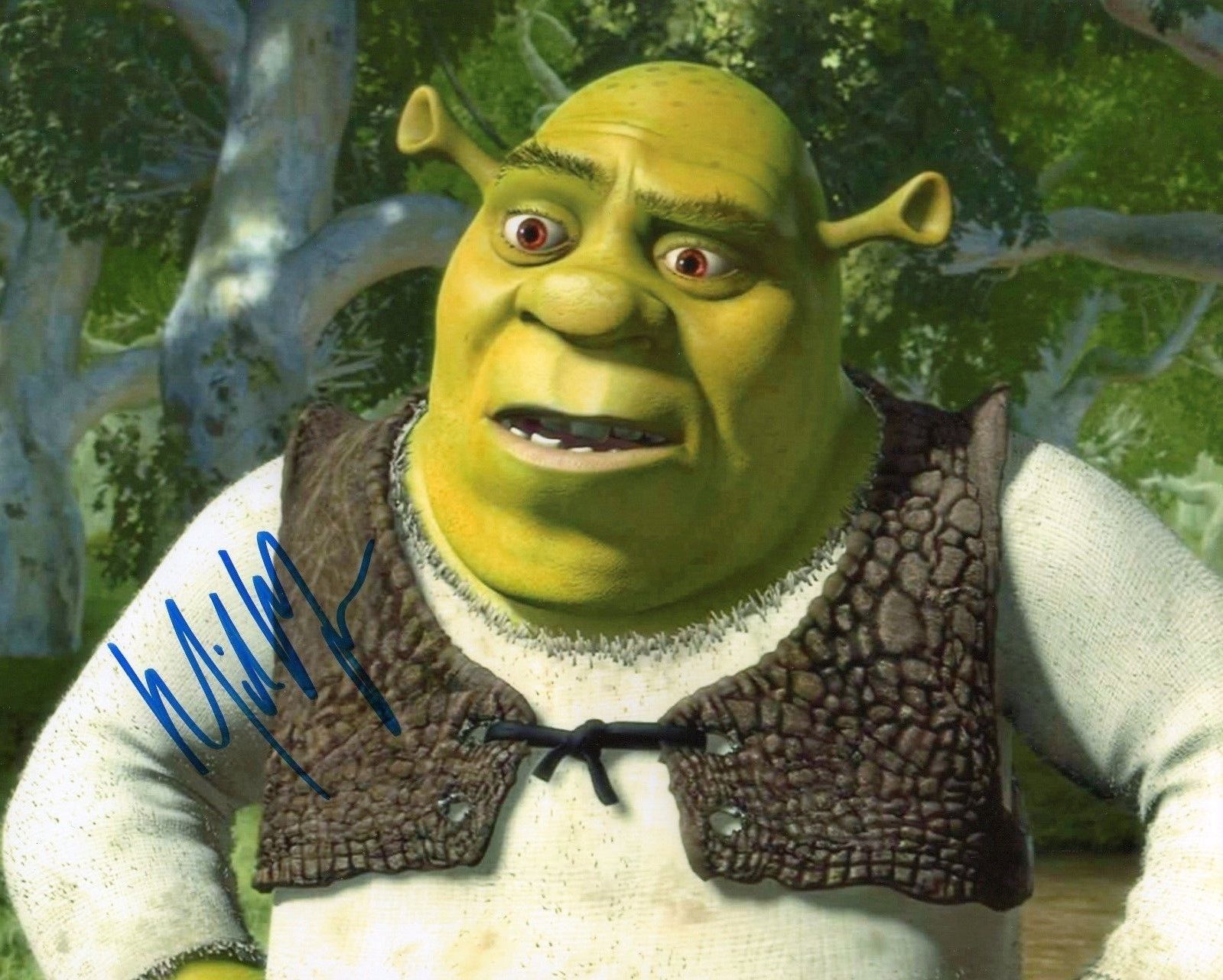 MIKE MYERS - SHREK AUTOGRAPHED SIGNED A4 POSTER PHOTO PRINT | eBay UK