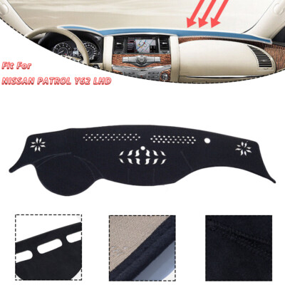 DashMat Dashboard Sun Protector Cover Visor Non-slip For NISSAN PATROL ...