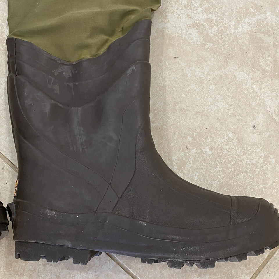 Pro Line 3130KHK Hip Boots Waders Proliners 3-Ply Waterproof M 9 W 11 ...