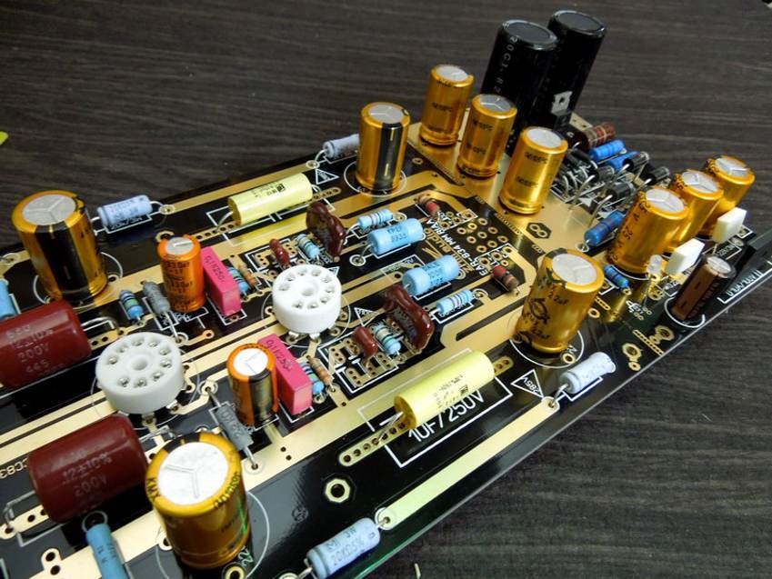 DIY MM RIAA Turntables Ear834 Tube Phono Amplifier Kit 12AX7/ECC83 For ...