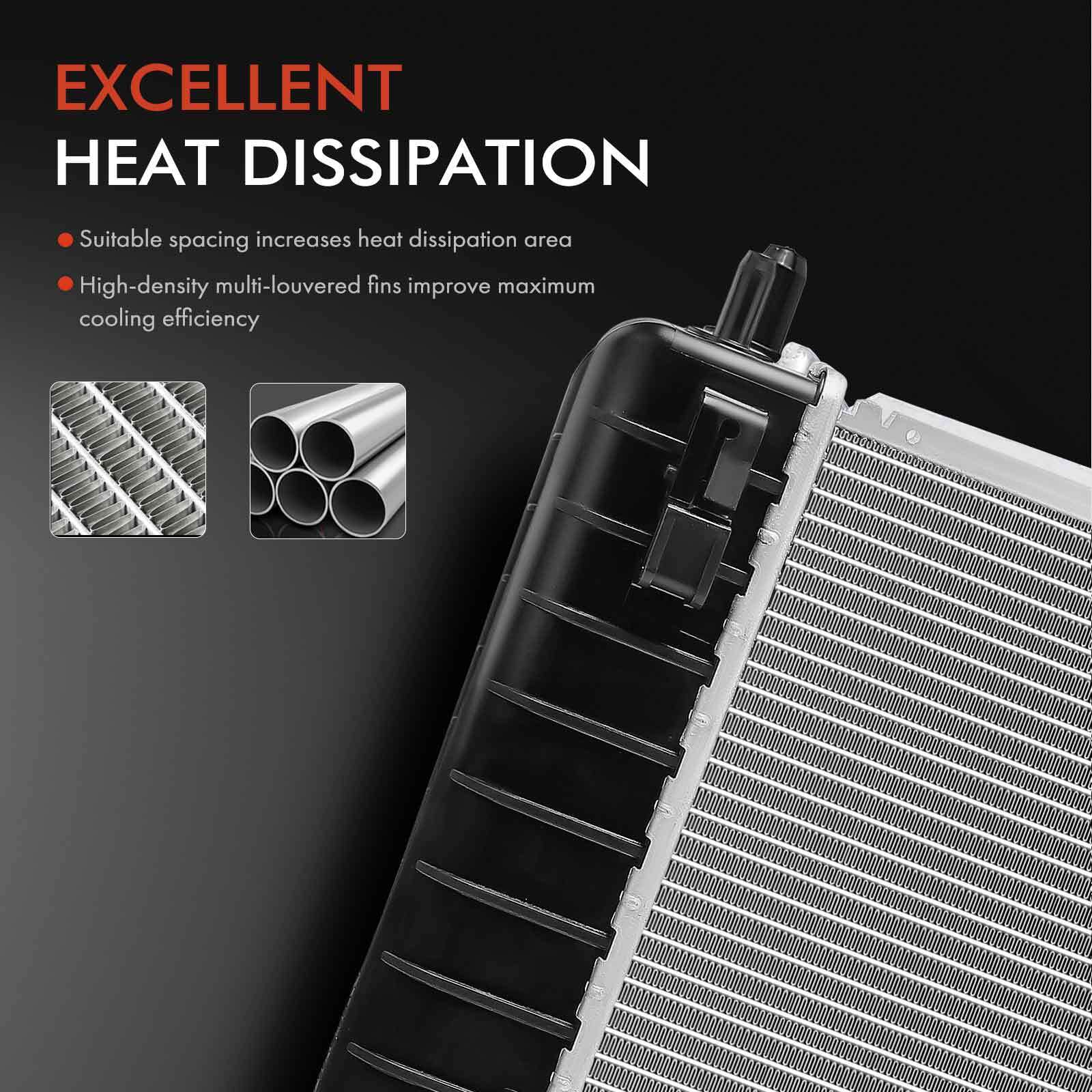 Radiator with Trans Oil Cooler for Chevrolet HHR 2006 2007 2008 2009 ...