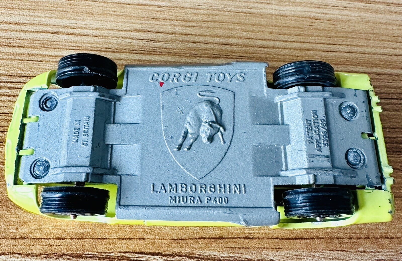 Vintage 80s Corgi Toys Lamborghini Miura P400 Made in Great Britain ...