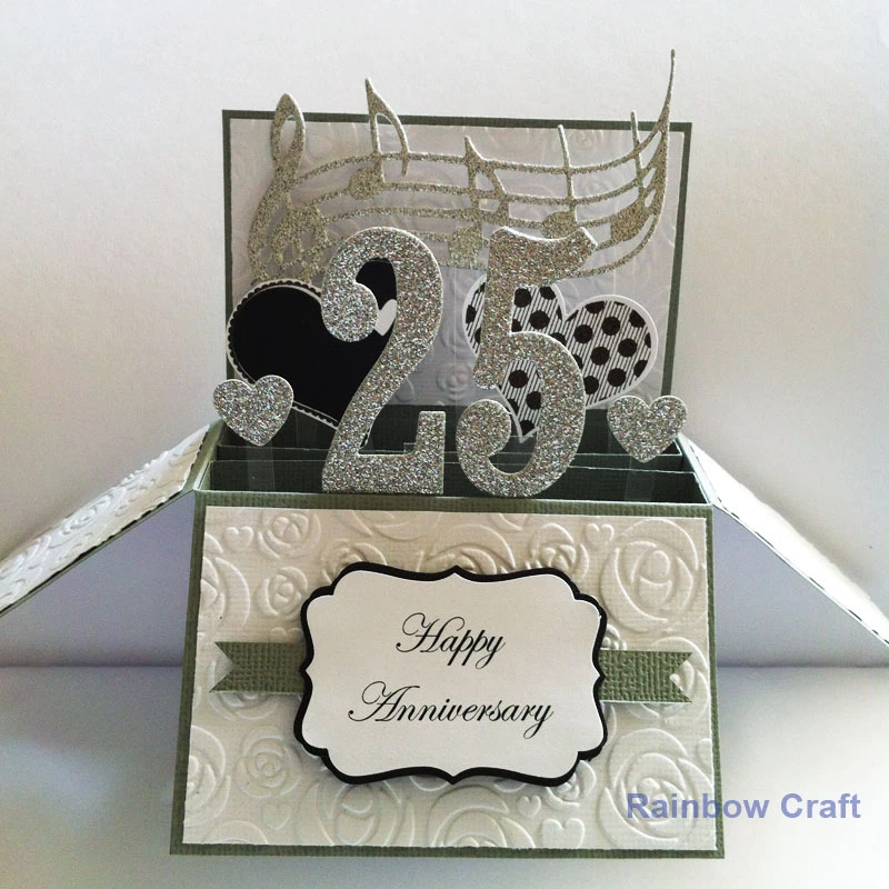 Handmade Anniversary Card Designs