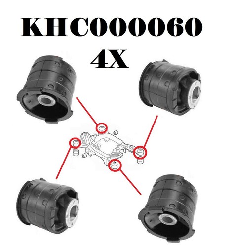 4X Subframe Bushes For Land Rover Range Rover Mk3 L322 2002-2012 ...