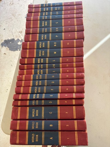 The World Book encyclopedia set red 1st edition | eBay