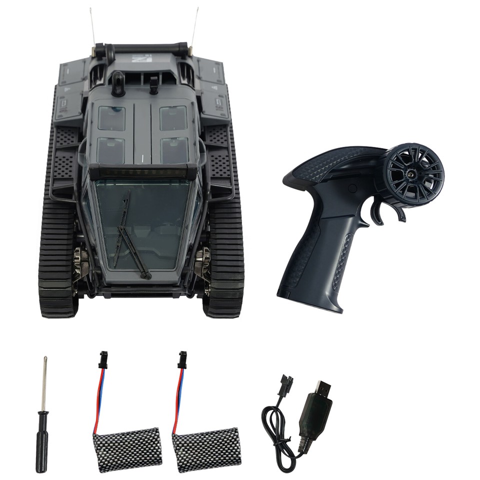 Remote Tank Offroad Crawler for Kids, 2.4G Remote Control Military ...