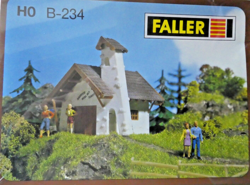 FALLER 109234 H0 Anniversary Model B-234 Kit with Instructions Chapel ...