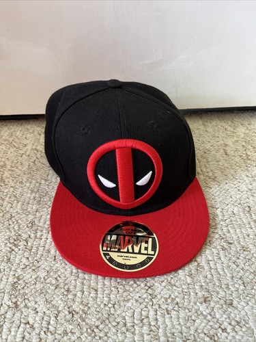 Deadpool Flat Logo Cap - Marvel | eBay
