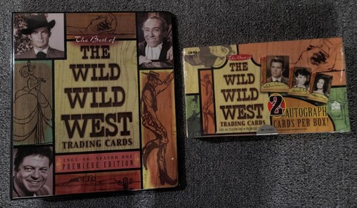THE BEST OF WILD WILD WEST TRADING CARDS FACTORY SEALED BOX AND FREE ...