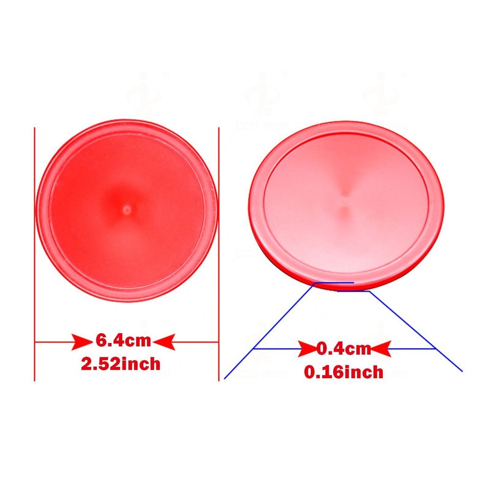 8 Pieces Air Hockey Pucks Air Hockey Table Pucks for Game Tables Home ...