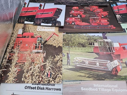 Lot Of 18 Vintage International Harvester Brochure Tractors Brochures ...