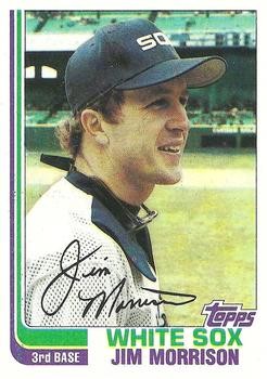 Jim Morrison 1982 Topps 654 Chicago White Sox Baseball Card | eBay