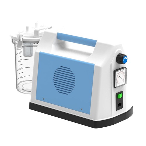 Portable Suction Unit Machine - Home & Veterinary Use for Phlegm, Mucus ...