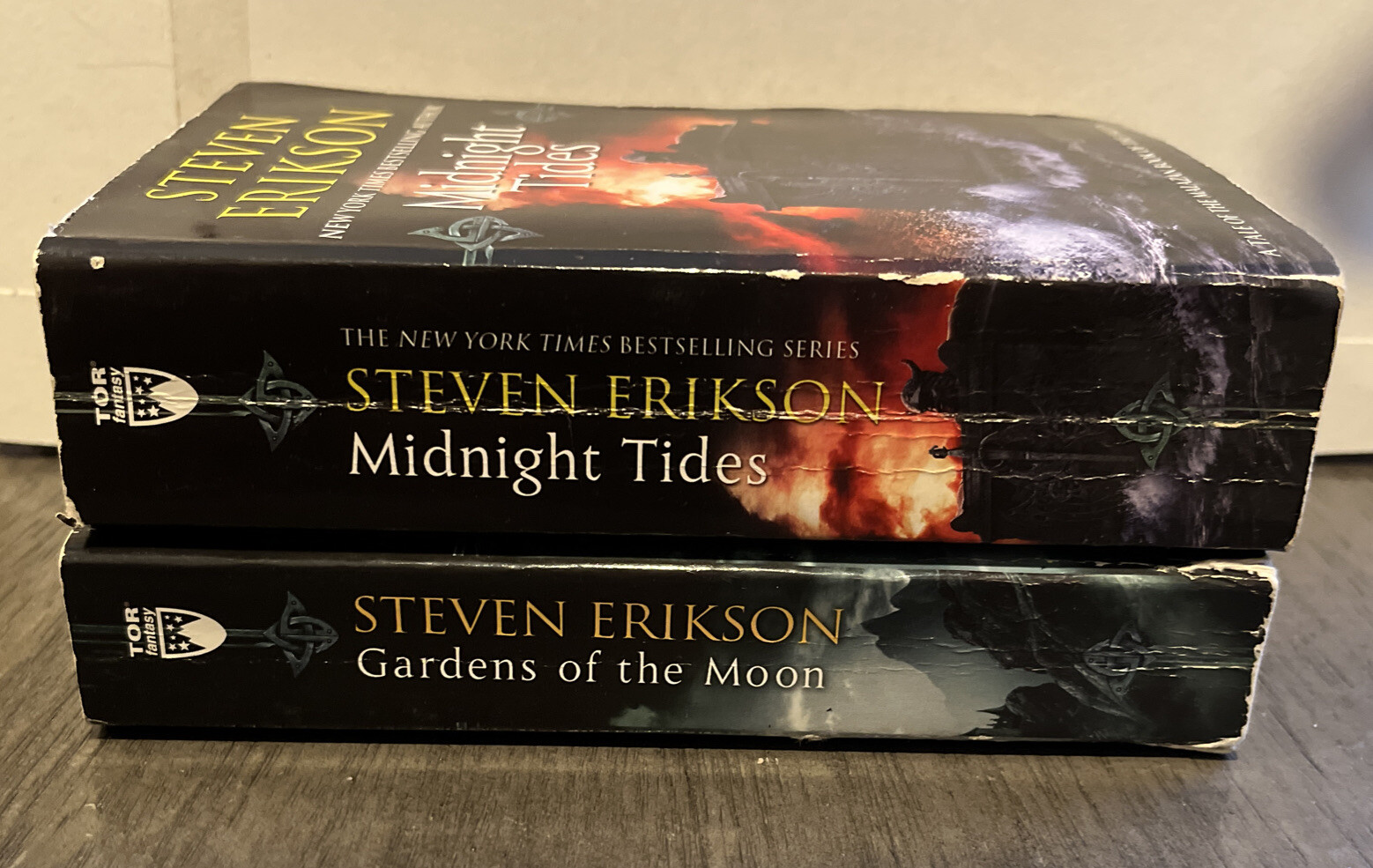 Steven Erikson Gardens of the Moon and Midnight Tides Malazan Lot | eBay