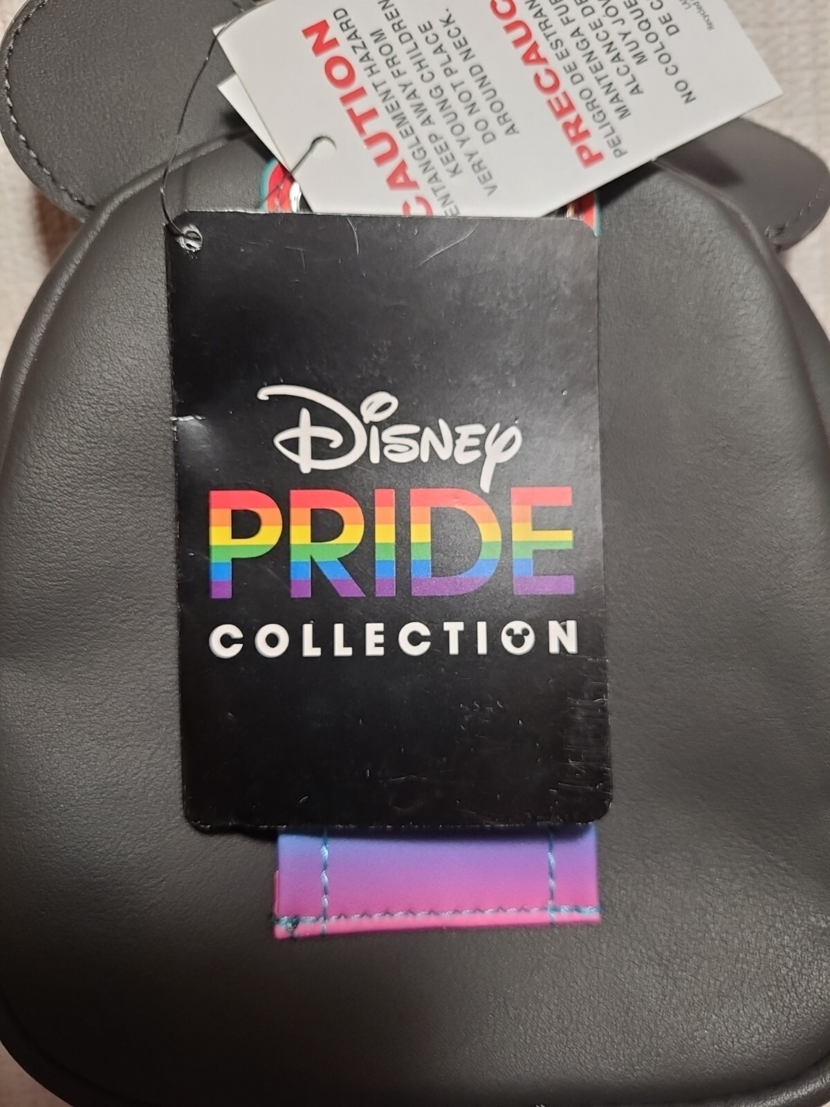 Disney Parks Loungefly Rainbow Pride Mini Backpack Wristlet Belt Bag ...