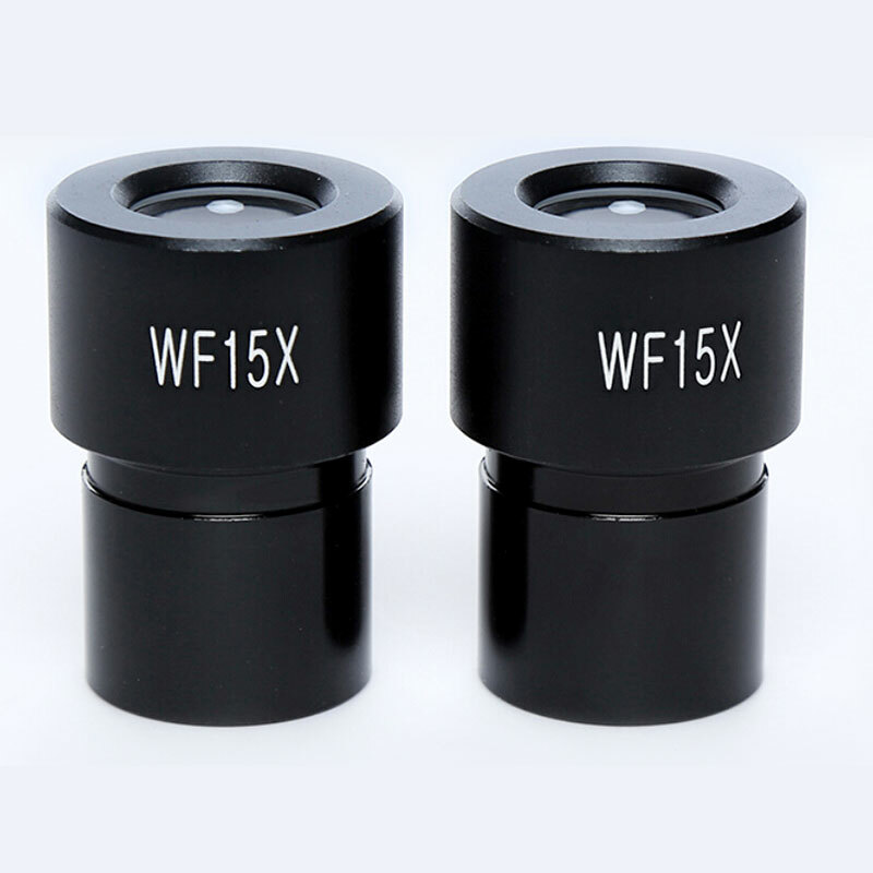 Pair of WF15X Wide Angle 13mm Eyepiece Mount 23.2mm for Biological ...