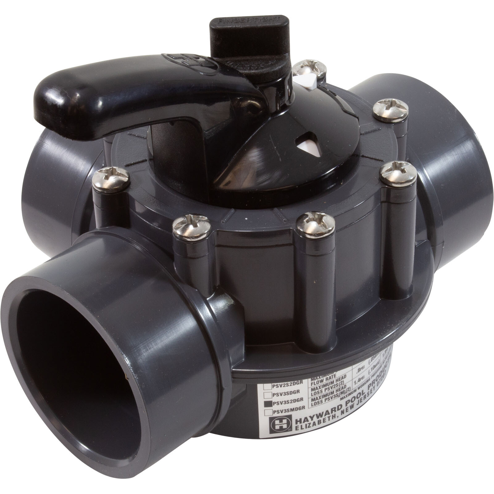 Pvc 3 Port 2-2.5 Diverter Valve | eBay