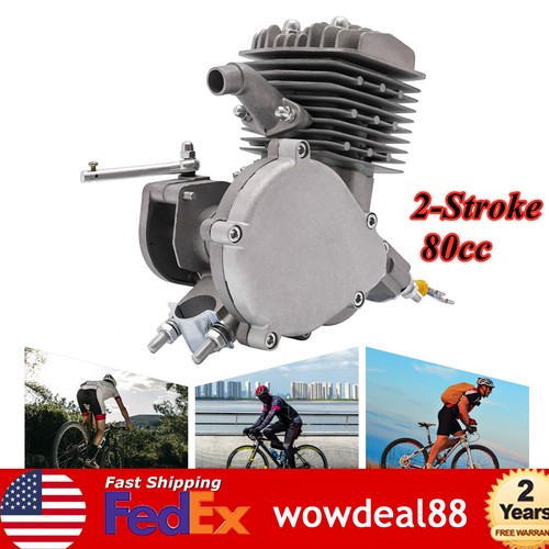 Full Set 80cc Bike Bicycle Motorized 2 Stroke Petrol Gas Motor Engine ...