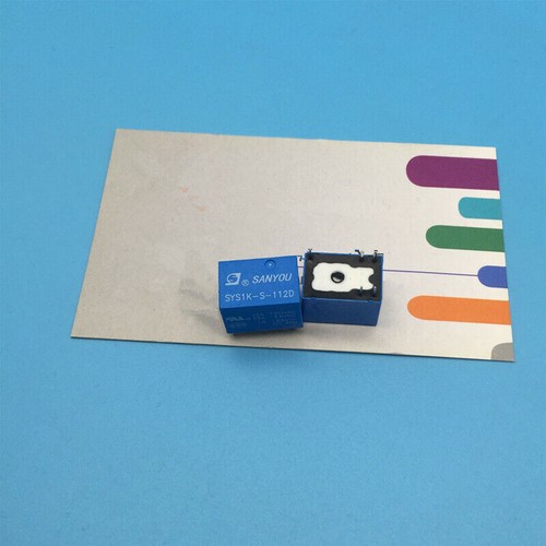 10Pcs New Sanyou Relay SYS1K-S-112D 12VDC 5 pin 3A Ultra Small Signal Relay | eBay