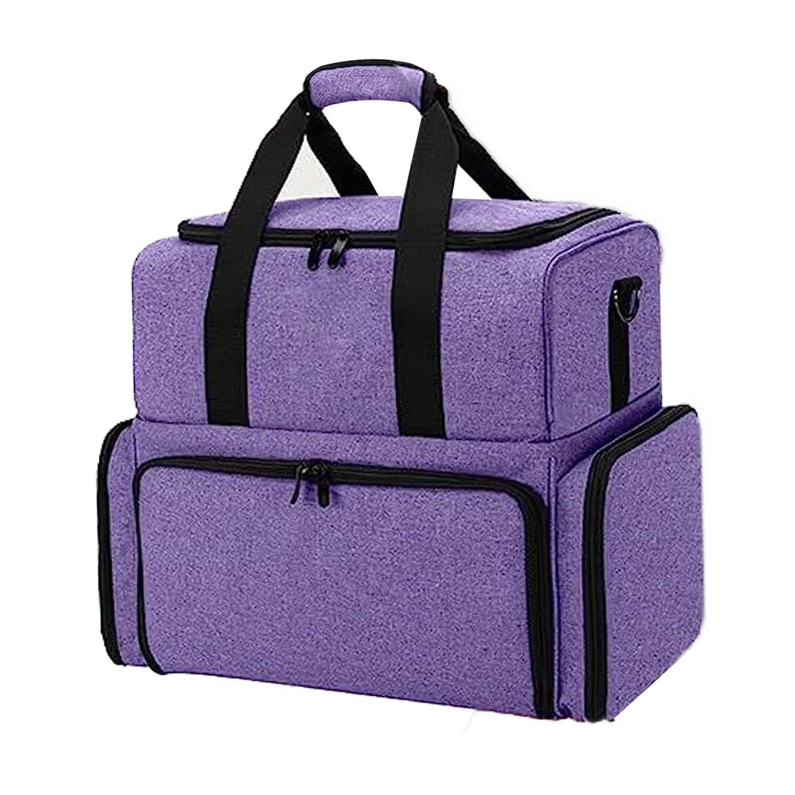 Nail Polish Storage Bag Handbag with 2 Removable Pouch for Manicure ...