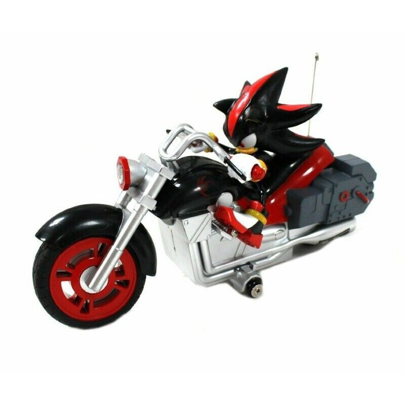 Shadow The Hedgehog On His Motorcycle