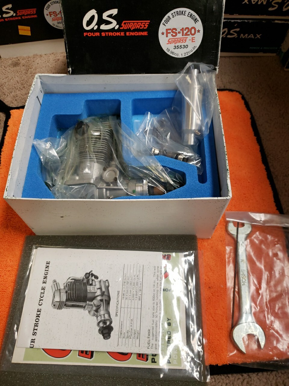 OS Engine - OS Surpass-E - OS FS 120 Surpass-E - new in box | eBay