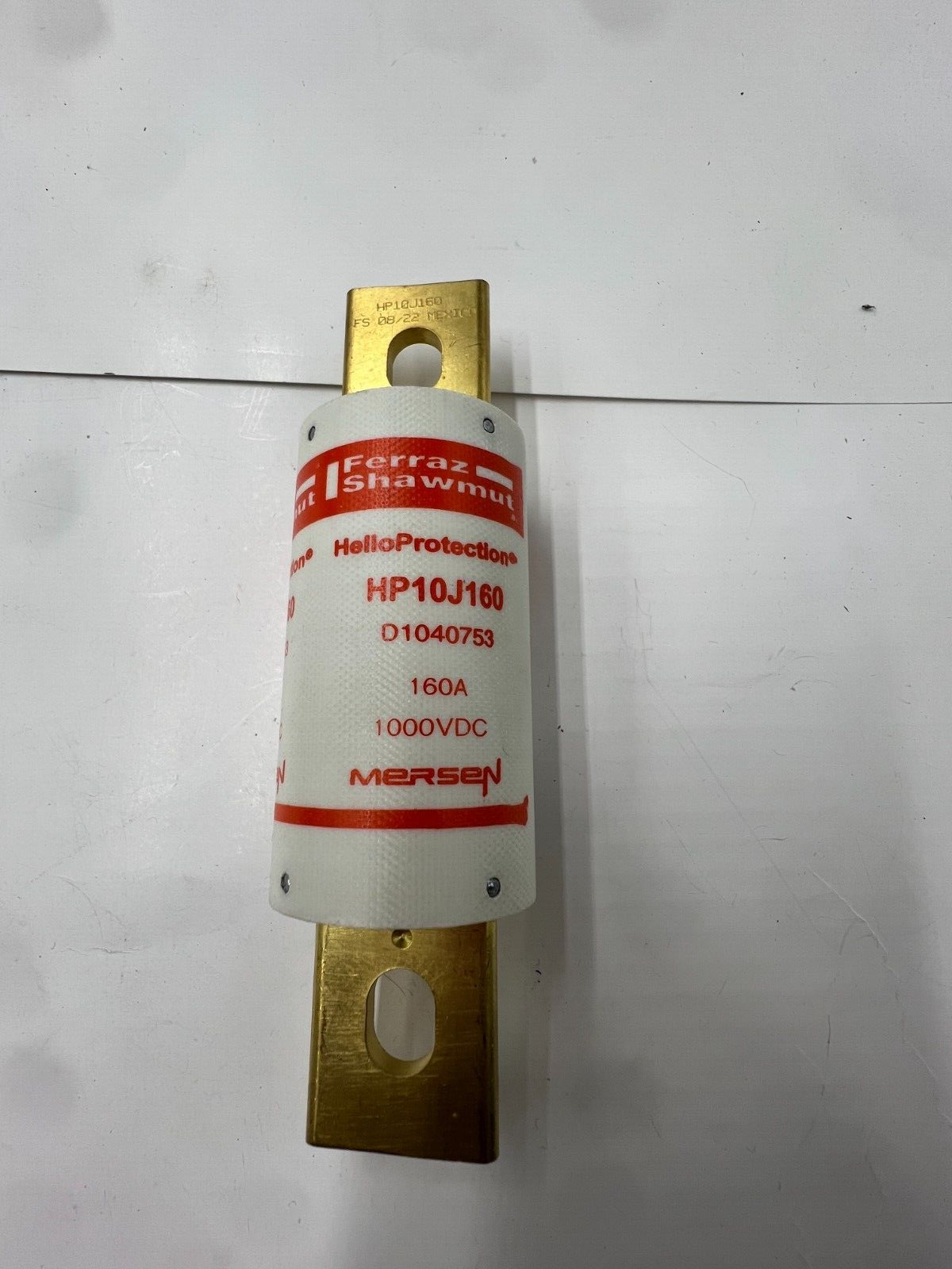 Mersen Ferraz Shawmut HP10J160 Helio Protection Photovoltaic Fuse 160A ...