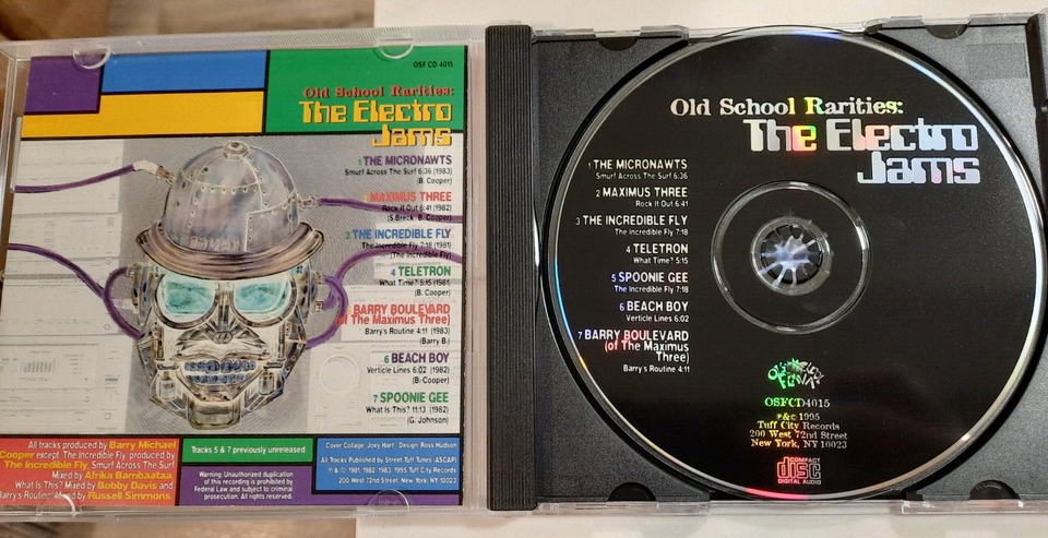 Electro Jams by Old School Rarities (CD, 1995) K20 48612401525| eBay