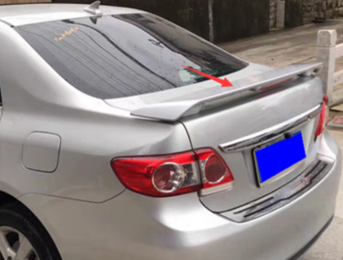 Rear ABS Silver Trunk LED Spoiler Wing with Light for 2003-2013 Toyota ...