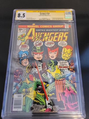 Avengers #154 1st Appearance of Tyrak CGC Signature Series Signed ...