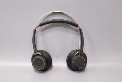 Plantronics - Voyager Focus UC (Poly) - Bluetooth Dual-Ear (Stereo ...