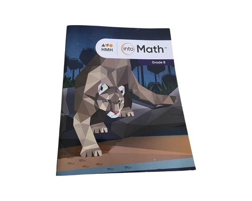 HMH: into Math Student workbook Grade 8 *BRAND NEW HAS SOME COVER WEAR ...