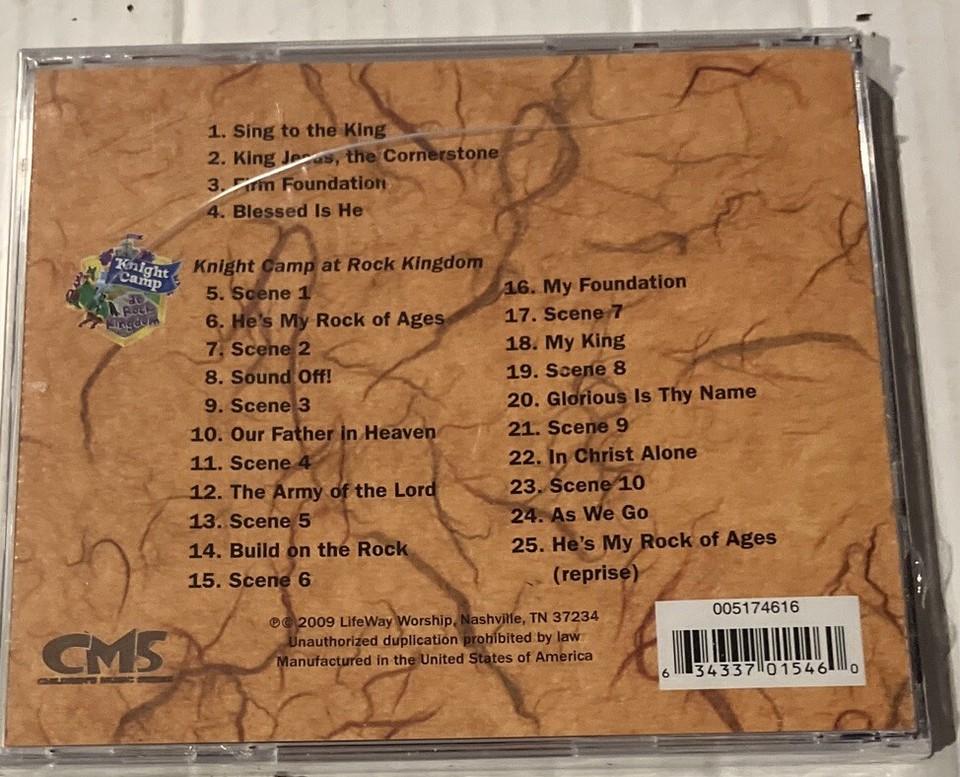 LIFEWAY WORSHIP -Young Musicians 5.2: Knight Camp At Rock Kingdom CD ...