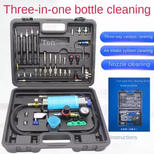 Fuel System Cleaner Kit Non-dismantle Portable Injector Clean | eBay