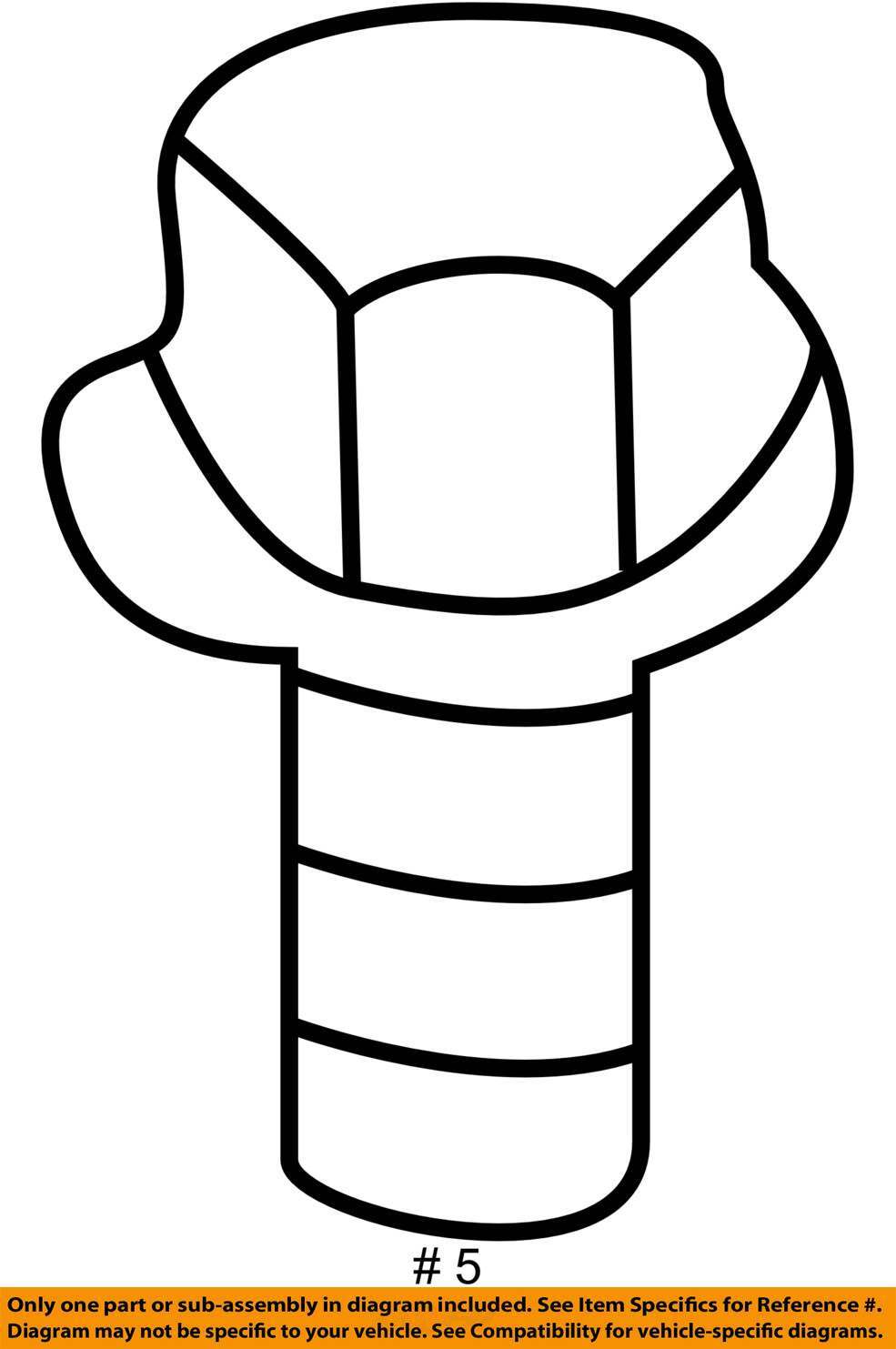 GM OEM 92-14 Aura Electrical Battery-Hold Down Bolt 11516700 | eBay