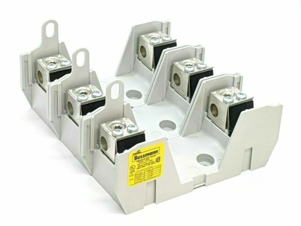Bussmann JM60100-3CR Fuse Block - White for sale online | eBay
