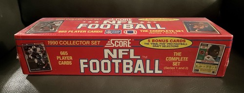 1990 Score NFL Football Collector Set Complete Series 1 and 2 - Factory ...
