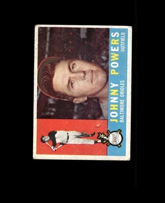 1960 Topps 422 John Powers Gray Back POOR #D1,489511 | eBay