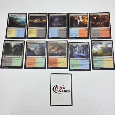 10 Dual Land - Core Set 2020 (M20) - 1x of each - MP-NM Sets - Magic ...