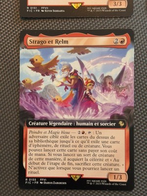 Mtg FIC Final Fantasy — Strago and Relm FR—NM Extended French | eBay