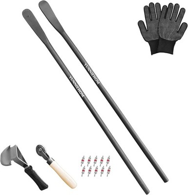 2 PCS Tire Bars for Semi Tires, Iron Tools Changing Tubeless Tires ...