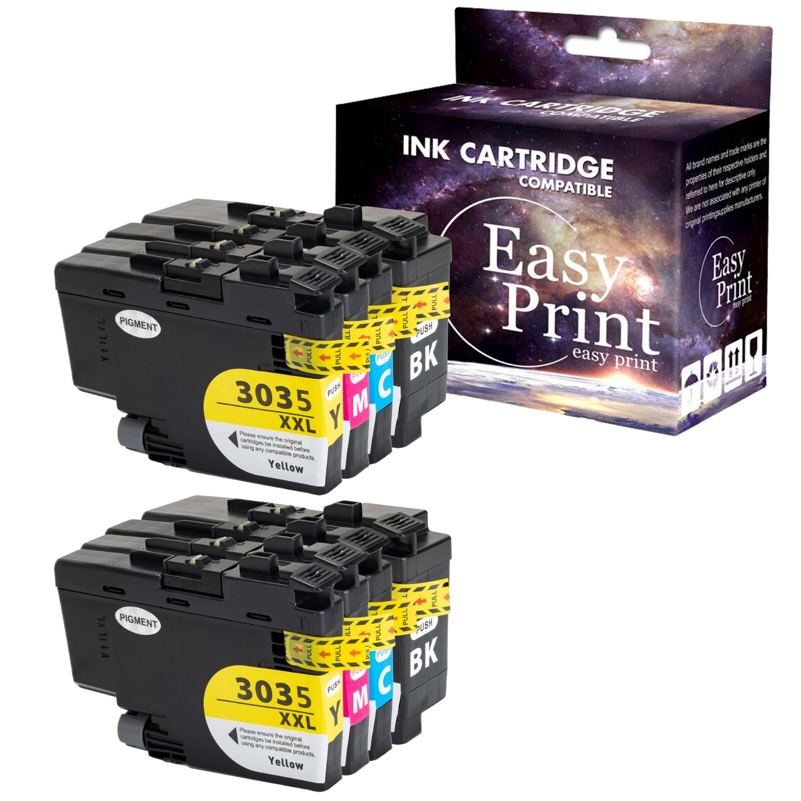8 Pack LC3035 Ink Cartridge for MFC-J805DW MFC-J805DWXL MFC-J995DW XL ...