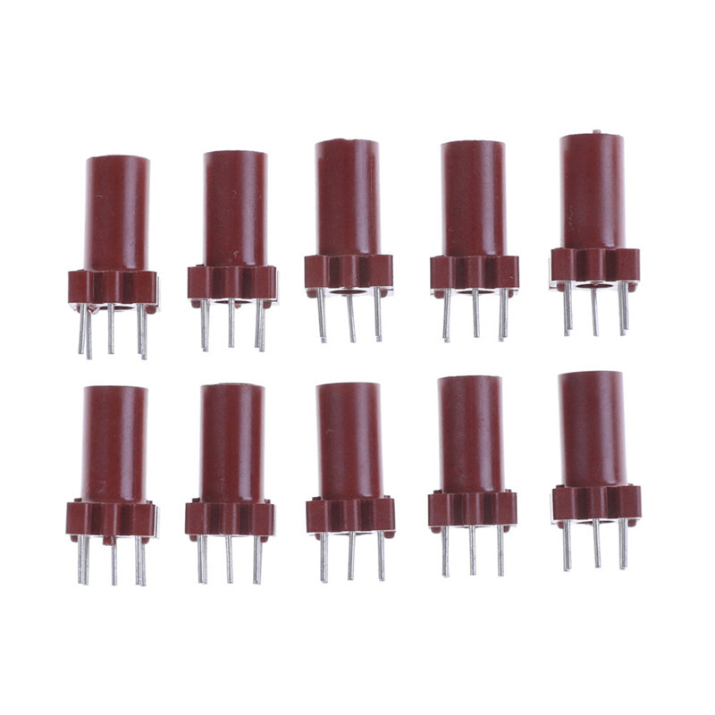 10Pcs Inductor Shell Skeleton Empty Ferrite Core No Inductor 25-100MHZ ...